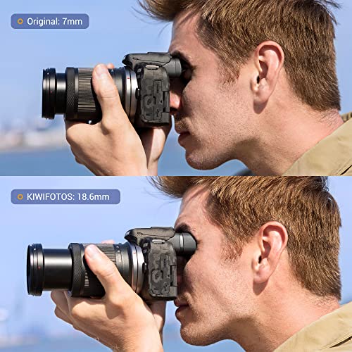 Snapklik.com : EOS R10 Eyecup EyepieceSoft Silicon Extended Camera Eye ...
