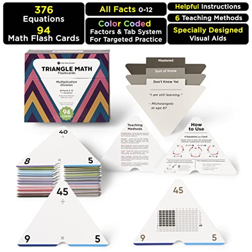 Snapklik.com : Think Tank Scholar Triangle Multiplication & Division ...