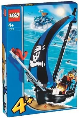 LEGO 4JUNIORS 7072 - Blaues Piratenboot: Amazon.de: Spielzeug