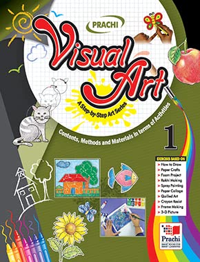 VISUAL ARTS CLASS 1 (WITH MATERIAL): Ramesh 'Manu': 9788177304015 ...