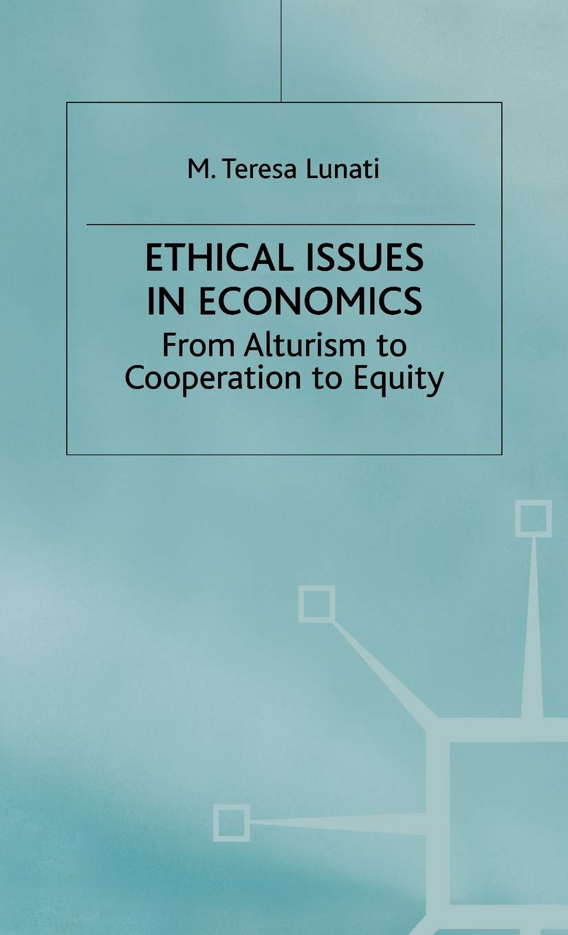 Ethical Issues In Economics