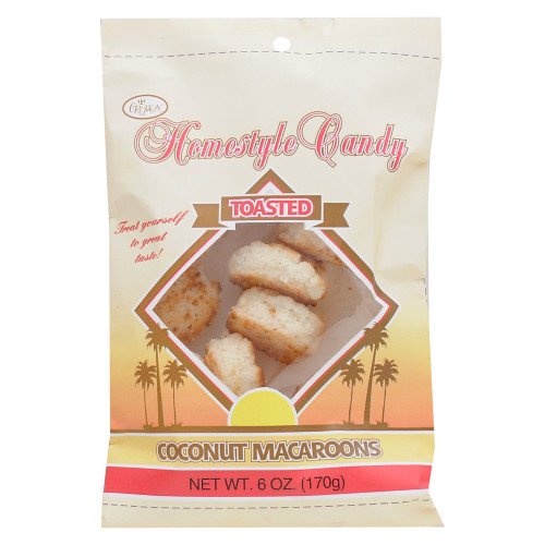 Amazon.com: COCONUT MACAROONS TOASTED CANDY COOKIES 6 OZ BAG : Grocery ...