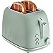 Amazon.com: Rae Dunn Retro Rounded Bread Toaster, 2 Slice Stainless ...
