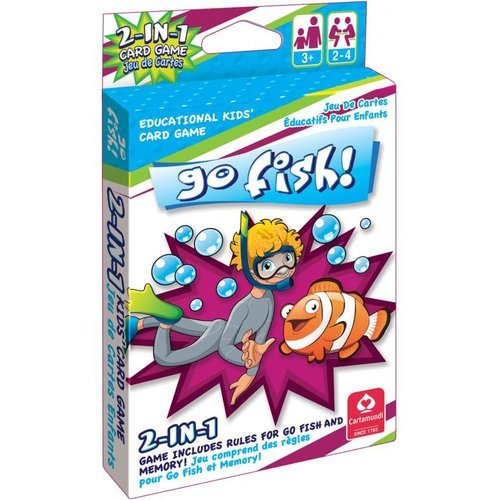 Carta Mundi Usa 1430 2 In 1 Card Game Go Fish &am : Amazon.in: Toys & Games