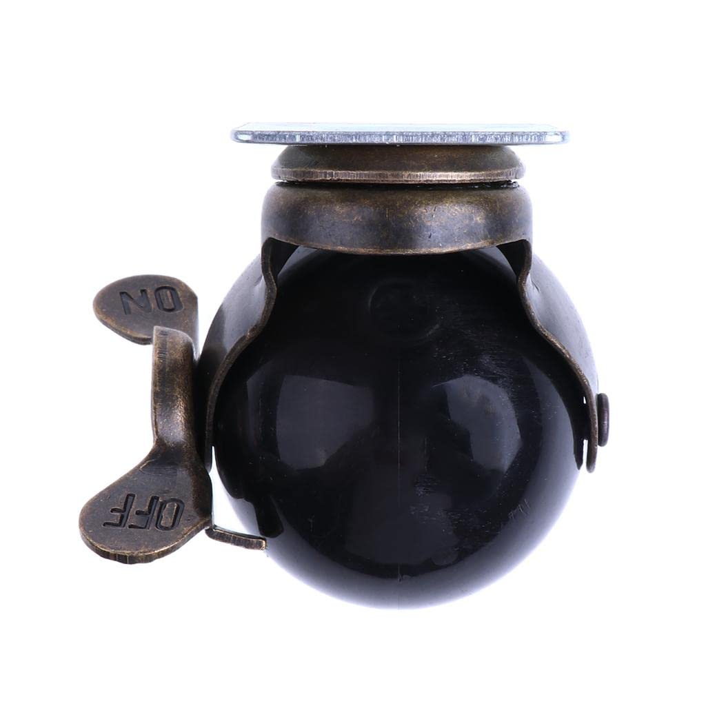 CALANDIS® 2'' Caster Classics Antique Brass Ball Chair Caster Furniture ...