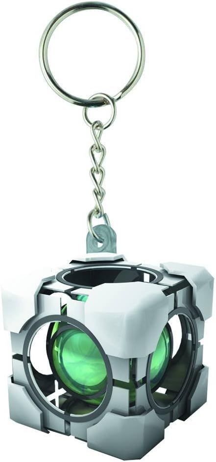 Portal 2 Refracting Box Key Chain at Amazon Women’s Clothing store: Toy ...