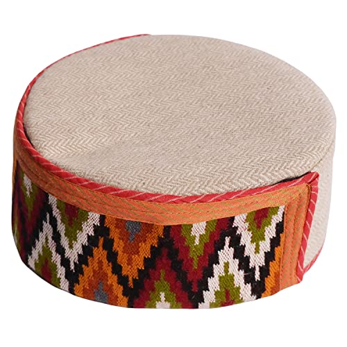 Buy SonChiraiya Kullvi Topi Color: Multicolour Kullvi Border Material ...