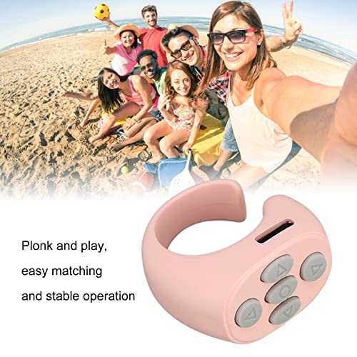 TIK Tok Bluetooth Remote Control Page Turner, Tiktok Wireless Scroll Remote, Rechargeable, Ring ...