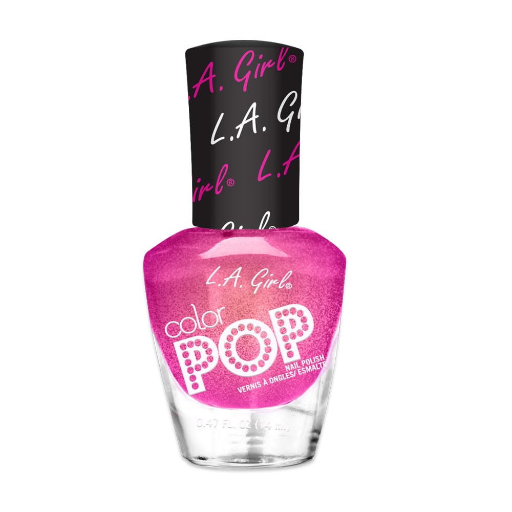 Amazon.com : L.A. Girl Color Pop Nail Polish, Dragon Fruit GNL815 ...
