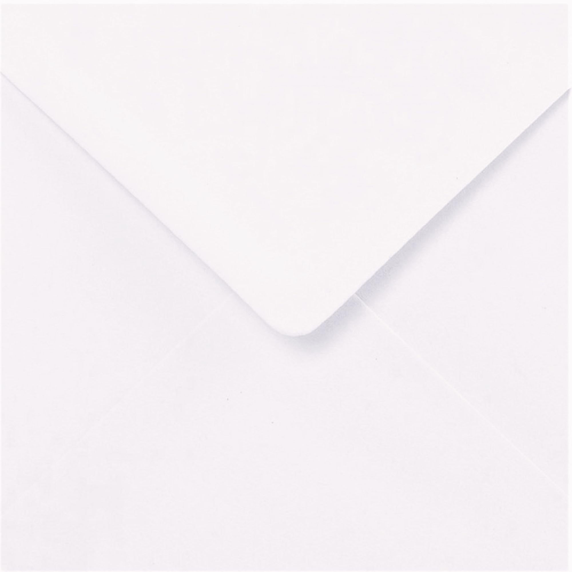 25 Pack 4" x 4" Small White Square Envelopes 105mm x 105mm Gummed ...