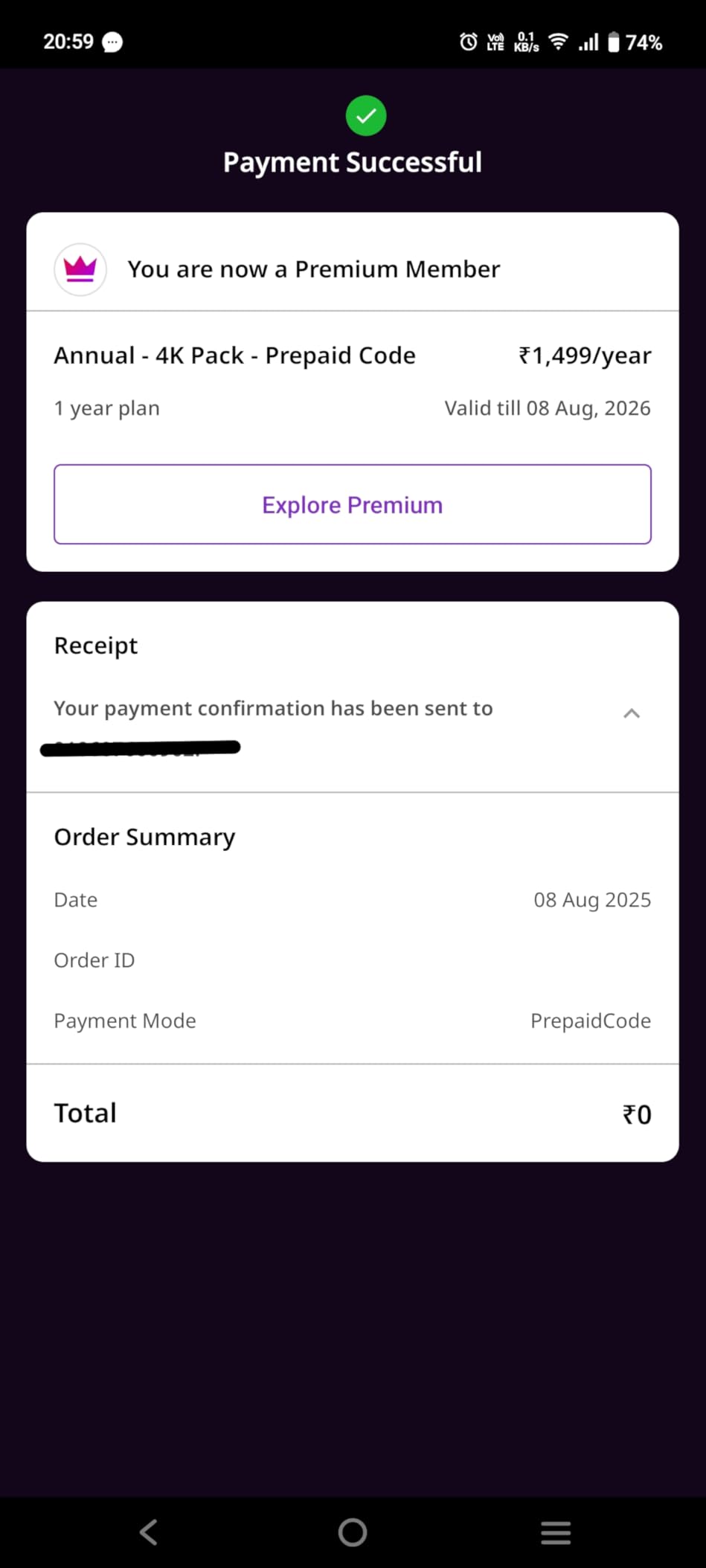ZEE5 Premium 4K Annual Subscription Pack | Blockbuster Movies, Web ...