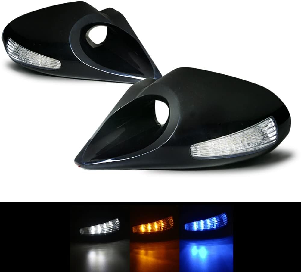 Amazon.com: IPCW CM3F-96CV2 Carbon Fiber M3 Style Manual Side Mirror ...