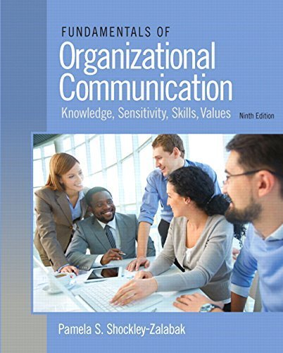 Fundamentals of Organizational Communication (9th Edition) by Shockley ...