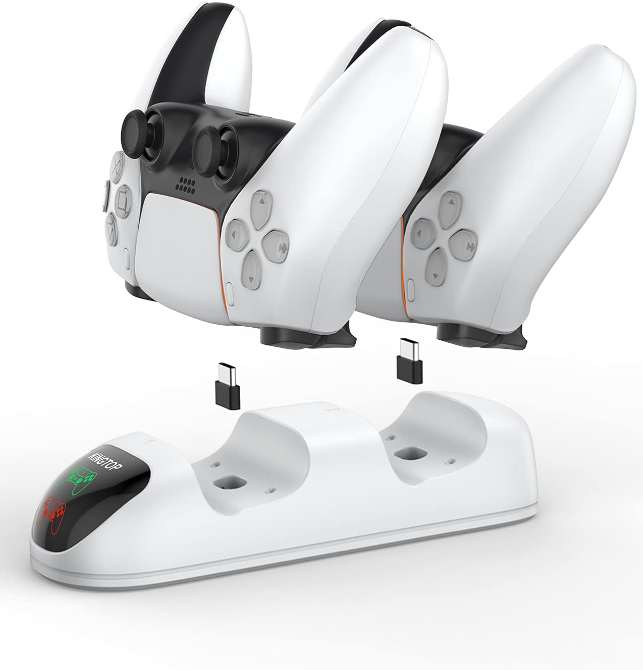 KINGTOP PS5 Controller Charger Station with USB C Australia | Ubuy