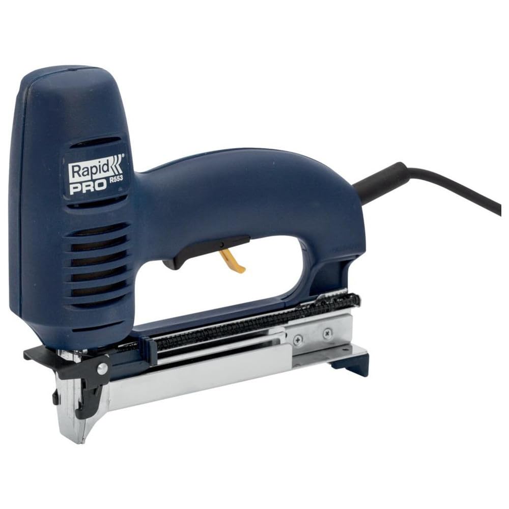 Rapid Electric Staple Gun PRO R553 for No. 53 Staples and No. 8 Brads ...