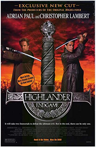 Highlander Movie Poster For 2