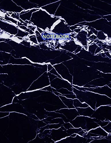 Notebook: Notebook: Elegant Black Marble - Marble Journal | 150 College ...