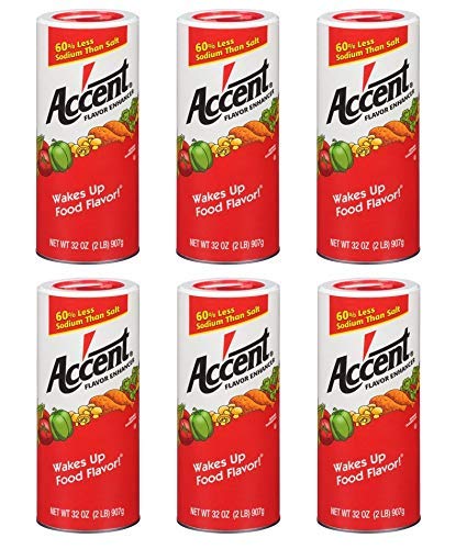 Amazon.com : Accent Flavor Enhancer - 2 lb. canister by Accent [Foods ...