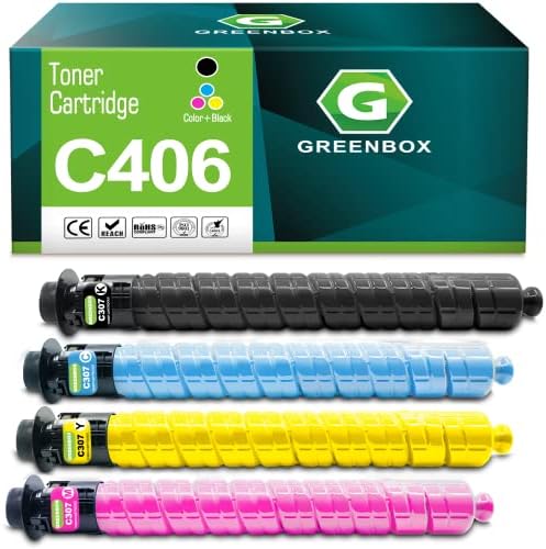 Amazon.com: Msudoku High Yield MP C306 C307 C406 C407 Toner Compatible ...