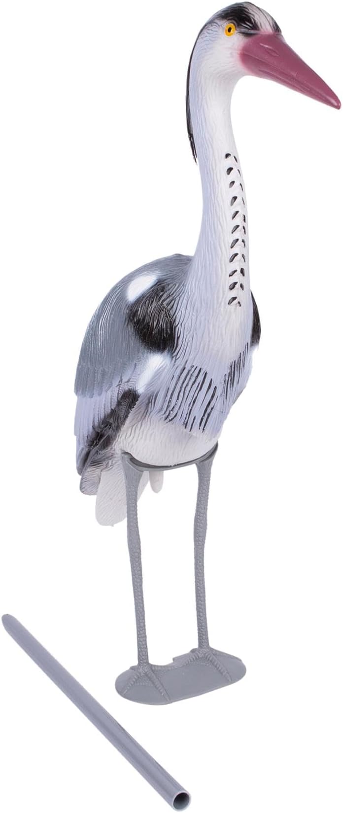 Redwood 1x Grey 70cm Heron Bird Deterrent - Fake Plastic Decoy Birds of ...