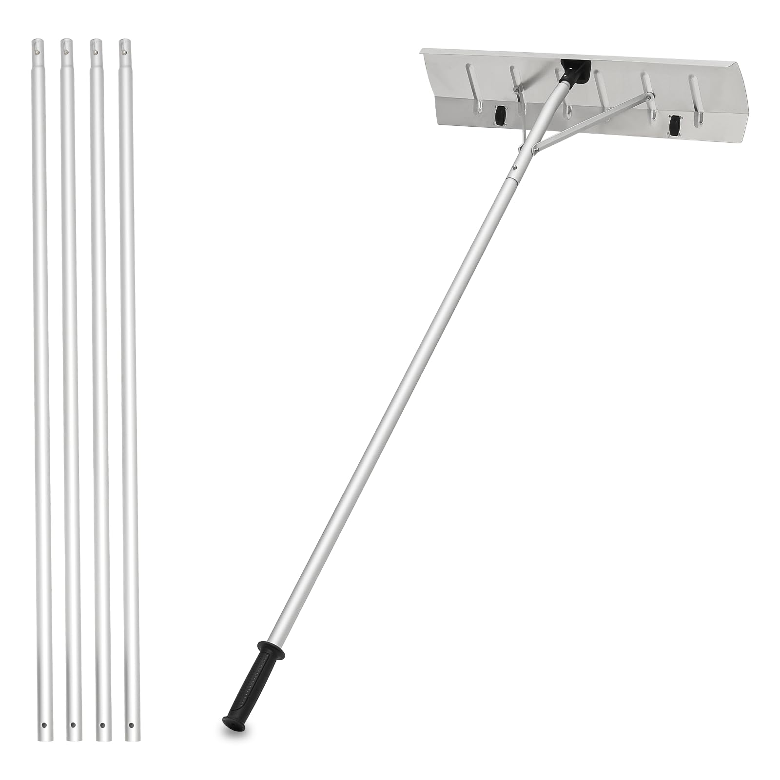 Amazon.com : Athena Collection 20 FT Snow Roof Rake,Adjustable Aluminum ...