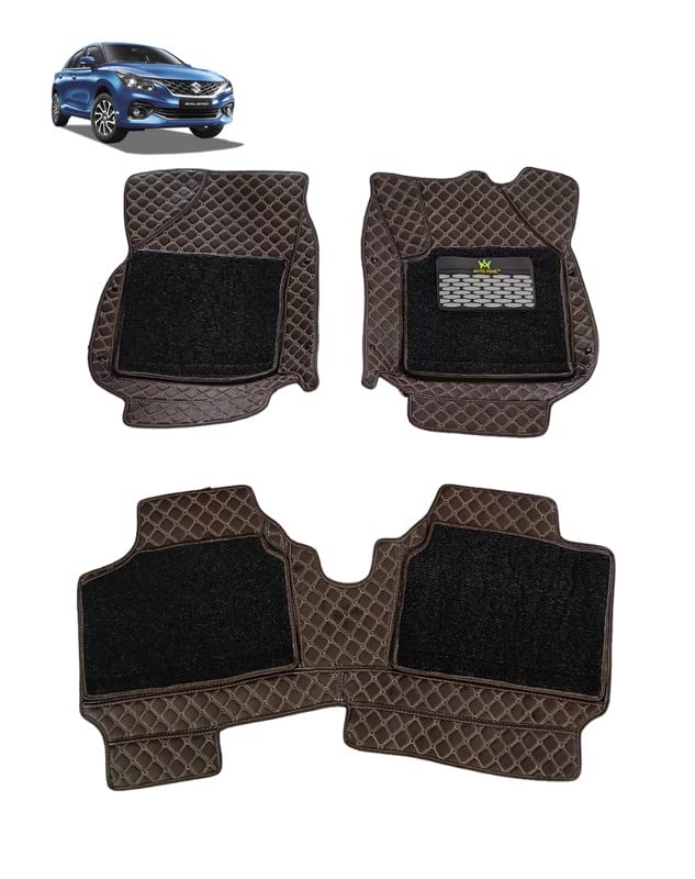 AUTO Mine 7D Luxury Car Foot Mat - Baleno (2019-22) | 7-Layer ...