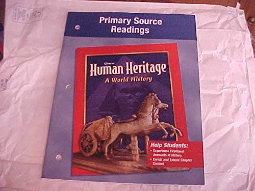 Amazon.com: Human Heritage A World History Primary Source Readings ...