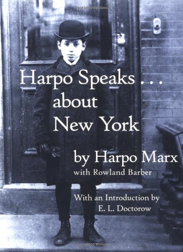 Amazon | Harpo Speaks...About New York | Marx, Harpo, Barber, Rowland ...