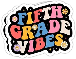Amazon.com: Fifth Grade Vibes - 5th Grade Team Retro 1st Day of School ...