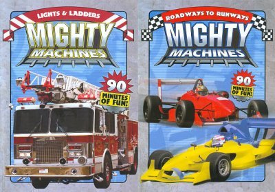 Amazon.com: Mighty Machines: Lights & Ladders/Roadways to Runways ...