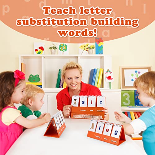 Snapklik.com : CVC Word Builder,Phonics Games Flash Cards For Preschool ...