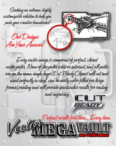 Buy OVER 34,887 DESIGNS HUGE MEGA Vector Clipart Vinyl Cutter Slgn ...