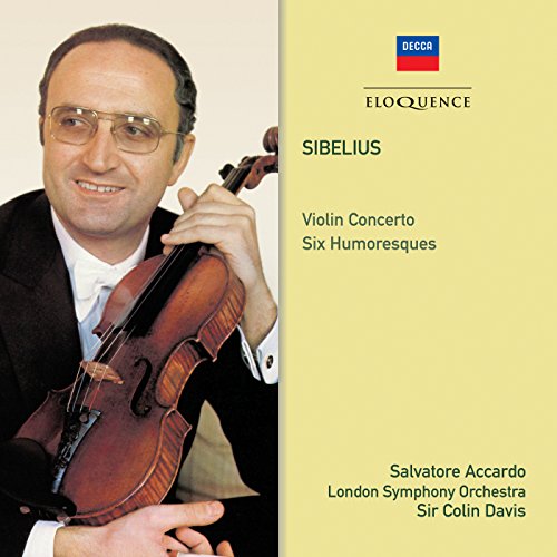 Play Sibelius: Violin Concerto; Six Humoresques by Salvatore Accardo ...