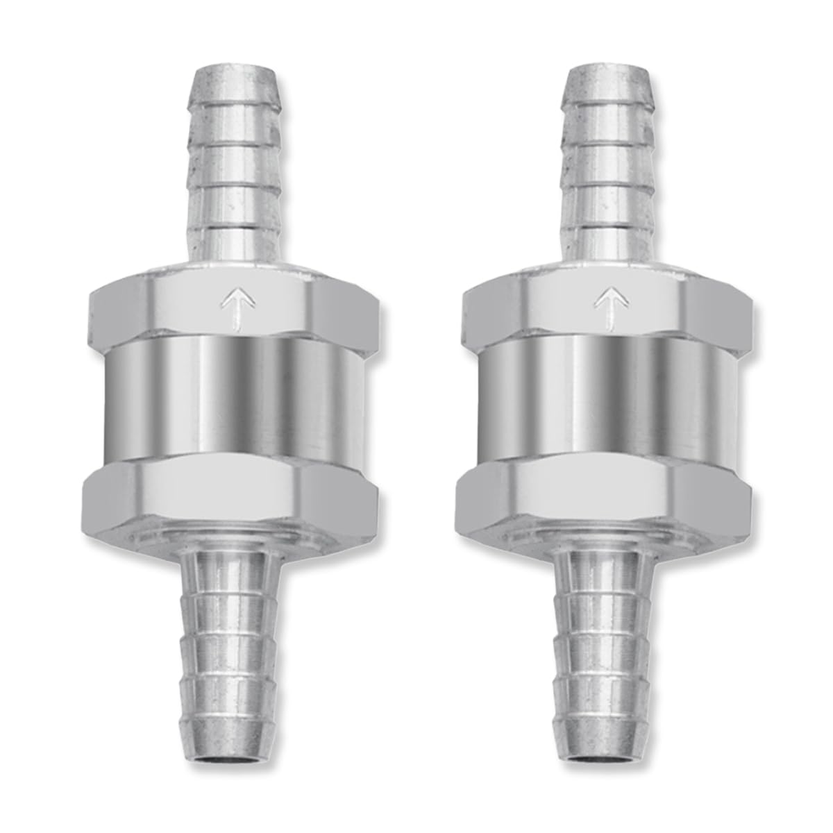 Amazon.com: 2PCS 5/16" 8mm Non Return One Way Fuel Line Check Valve ...