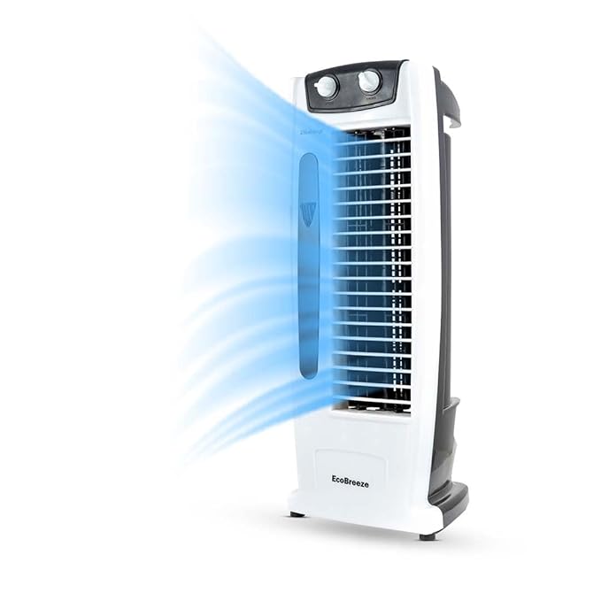 Buy Blueberry's Tower Fan - with powerful air throw, 4-way Air Flow, 25 ...