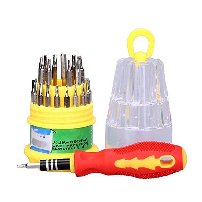 Magnetic 31 in 1 Repairing Screw Driver Tool Set Kit : Amazon.in: Home ...