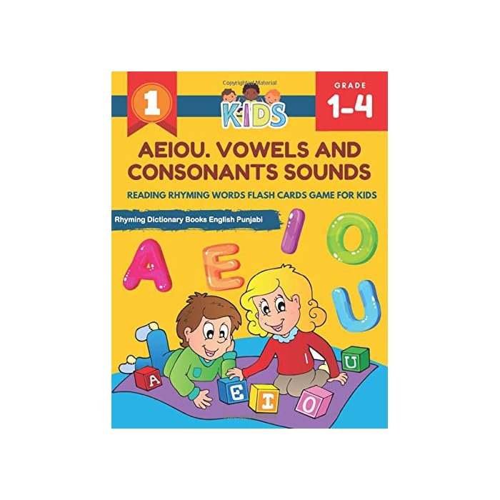 Buy AEIOU. Vowels and Consonants Sounds Reading Rhyming Words Flash ...