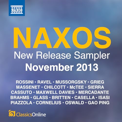 Amazon.com: Naxos November 2013 New Release Sampler : VARIOUS ARTISTS ...