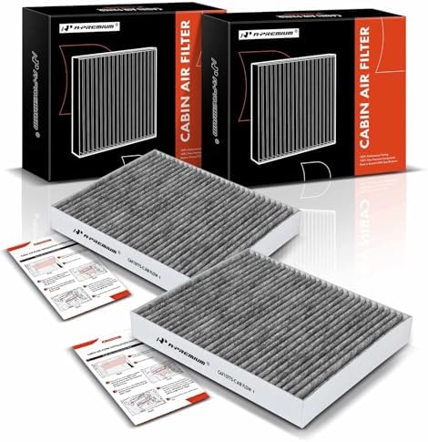 Amazon.com: A-Premium 2-PC Cabin Air Filter with Activated Carbon ...