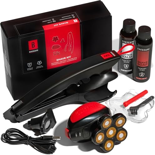 Amazon.com : Bakscape Men's Back Shaver Classic Kit 2.0, Electric Body ...