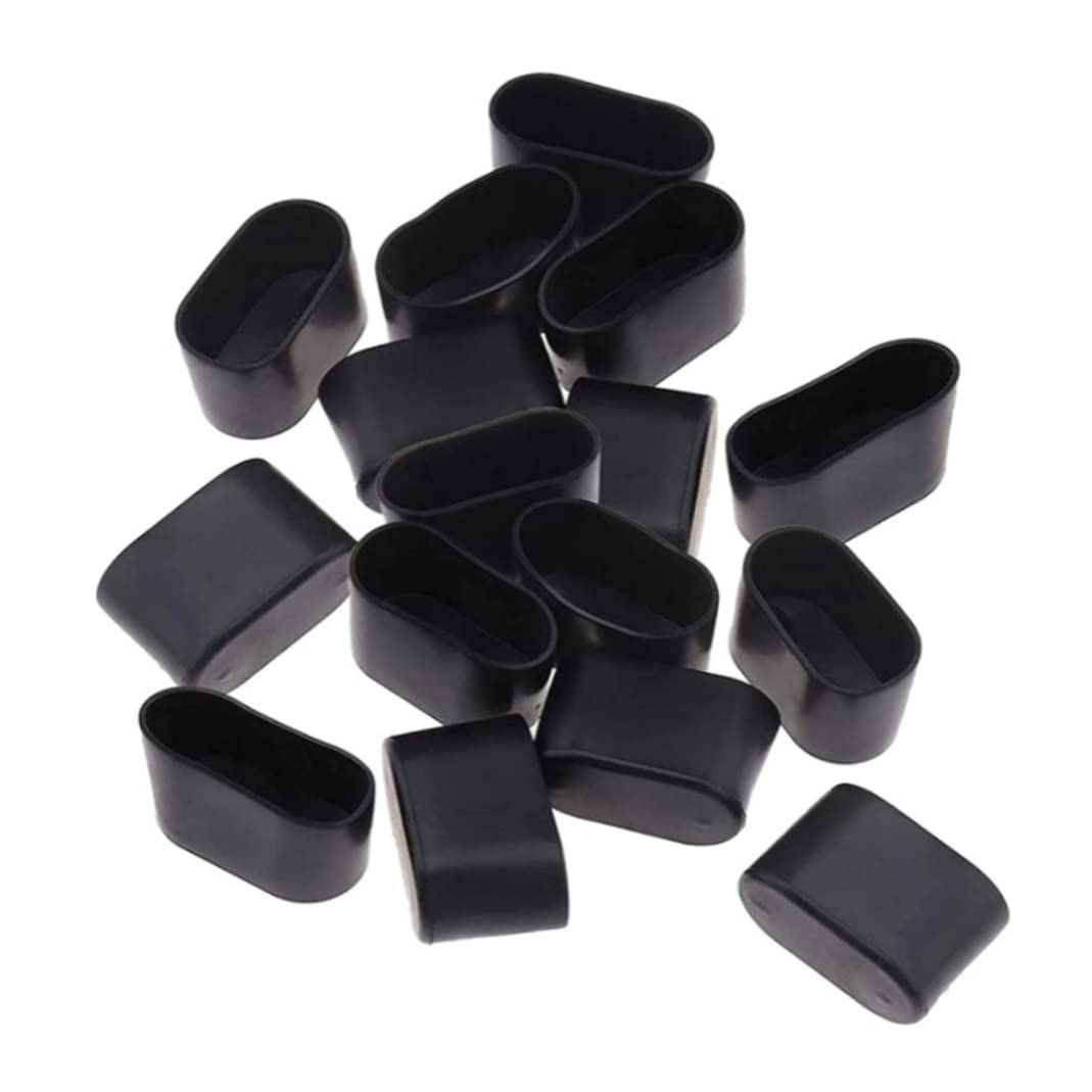 Amazon.com: 16Pcs Oval Furniture Feet Pads Rubber Table Chair Leg End ...
