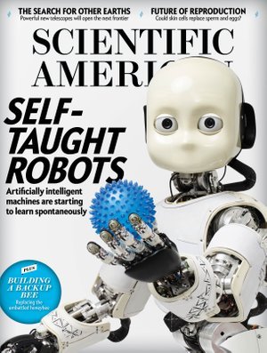 Scientific American Magazine (March, 2018) Self-Taught Robots Cover ...
