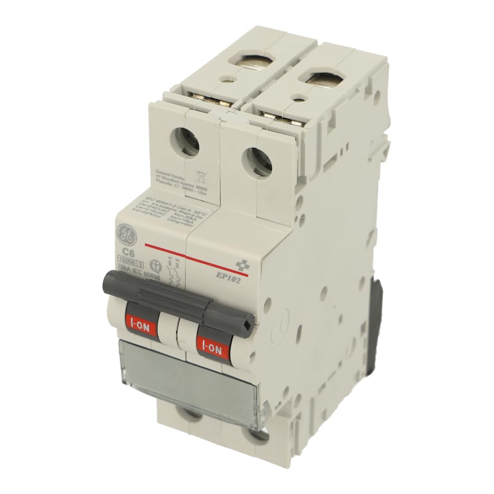 Buy EP102C06 | 672279 | GE 2 Pole MCB Type C Online at desertcartINDIA