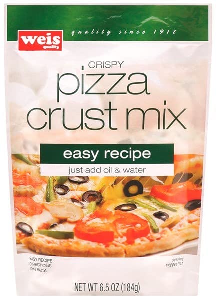 Amazon.com: Weis Quality, Pizza Crust Mix, 6.5 Ounce : Grocery ...