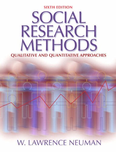 Social Research Methods: Qualitative and Quantitative Approaches ...