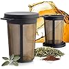 Amazon.com: Finum Reusable Stainless Steel Coffee and Tea Infusing Mesh ...