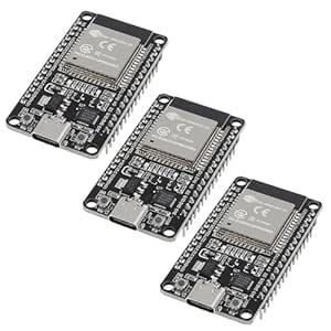 AITRIP 3PCS Type c 30pins CP2102 ESP-WROOM-32 ESP32 ESP-32S Development Board 2.4GHz Dual-Mode ...