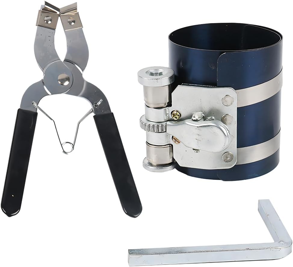 Amazon.com: Piston Ring Compressor with Piston Installer Plier,Car ...