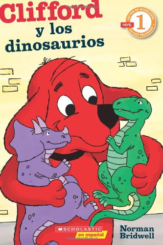 Amazon.com: Lector de Scholastic nivel 1: Clifford y los dinosaurios ...