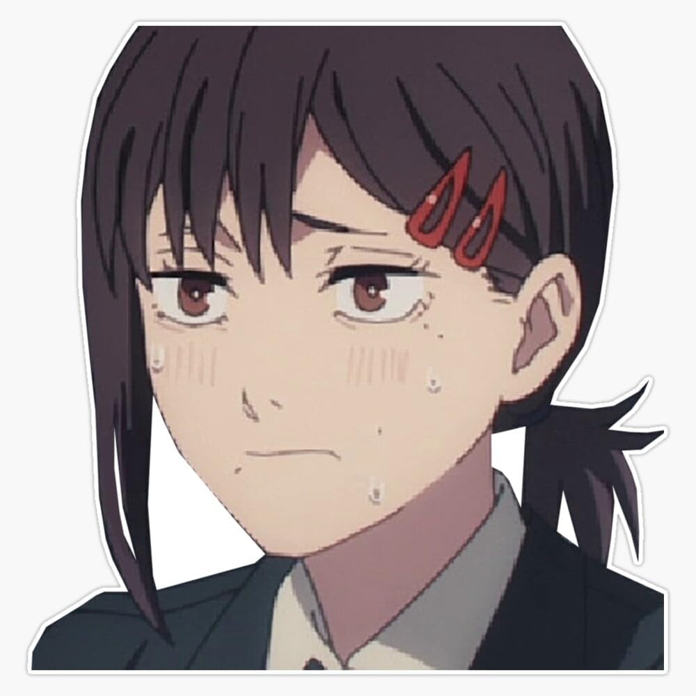 Amazon.com - Kobeni Higashiyama (Chainsaw Man) Sticker Vinyl Waterproof ...